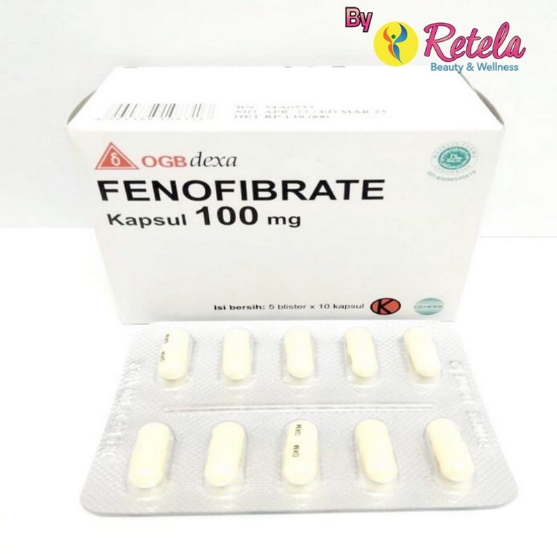 Jual FENOFIBRATE 100 MG 1 STRIP 10 CAPSUL | Shopee Indonesia