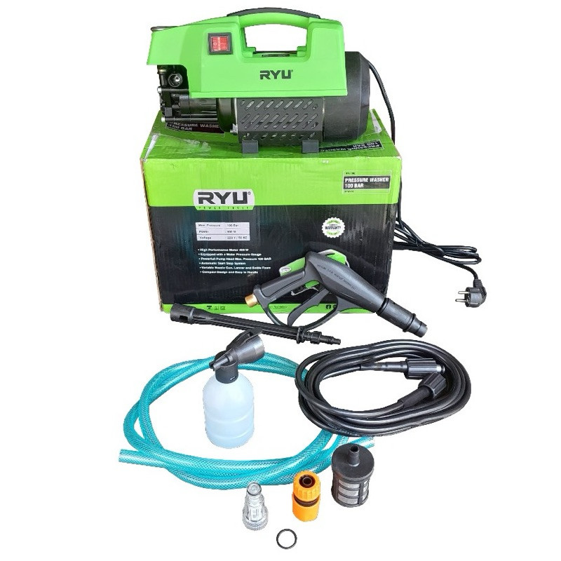 Jual Ryu Jet Cleaner RPW100 Mesin Steam Cuci Mobil Motor AC | Shopee ...