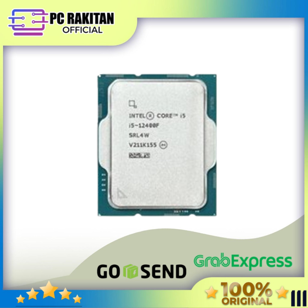 Jual INTEL PROCESSOR I5 12400F LGA1700 1YT | Shopee Indonesia