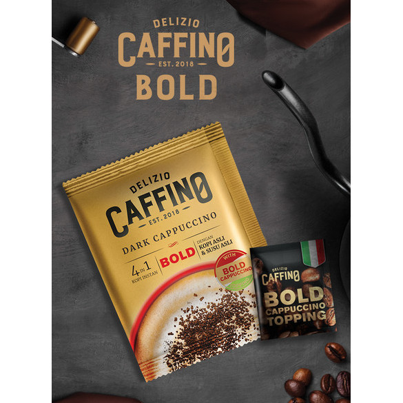 Jual Kopi Caffino Dark Bold Cappuccino Renceng - Bubuk Kopi Instan isi ...
