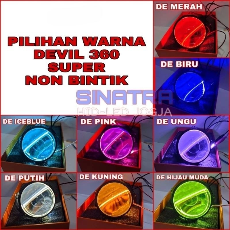 Jual Devil Demon COB Strip Fleksibel Terang Tidak bintik Untuk Projie dan Reflektor | Shopee ...