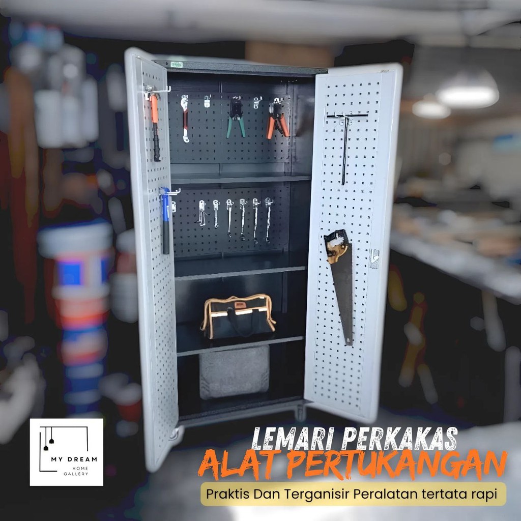 Jual Lemari Besi Kabinet Piero SP C02 Penyimpanan Perkakas Alat Tukang Alat Mekanik | Metal ...