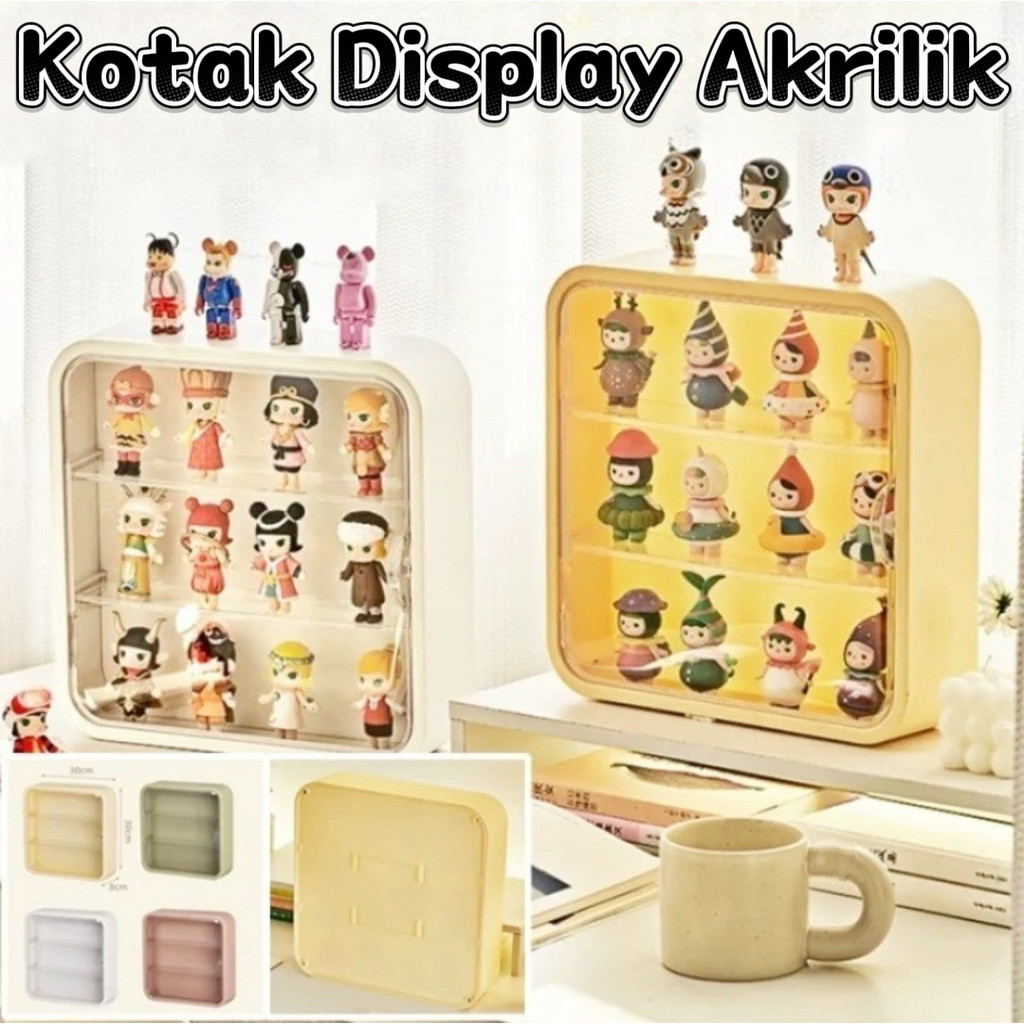 Jual Rak Display Mainan Gantung / Kotak Buta Display Box / Rak Pajangan ...
