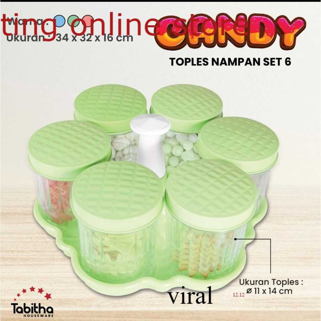 Jual BANTING HARGA TOPLES SNACK KUE TABITHA CANDY NAMPAN TRANSPARAN MURAH DAN TEBAL COCOK UNTUK ...