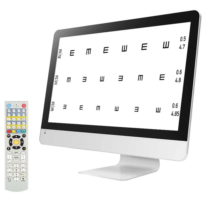 Jual Snellen Chart Digital Lcd Tes Visus Mata Acuity Testing Led ...