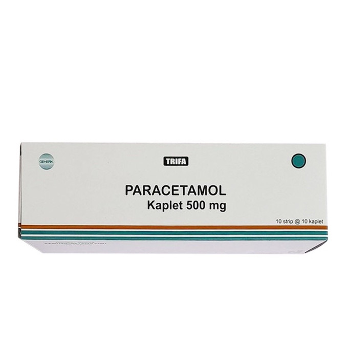 Jual BOX Paracetamol 500mg perbox PT TRIFA | Shopee Indonesia