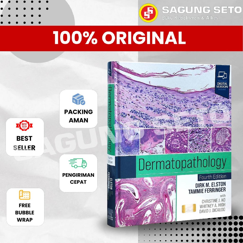 Jual BUKU DERMATOPATHOLOGY 4ED - DIRK M. ELSTON | Shopee Indonesia