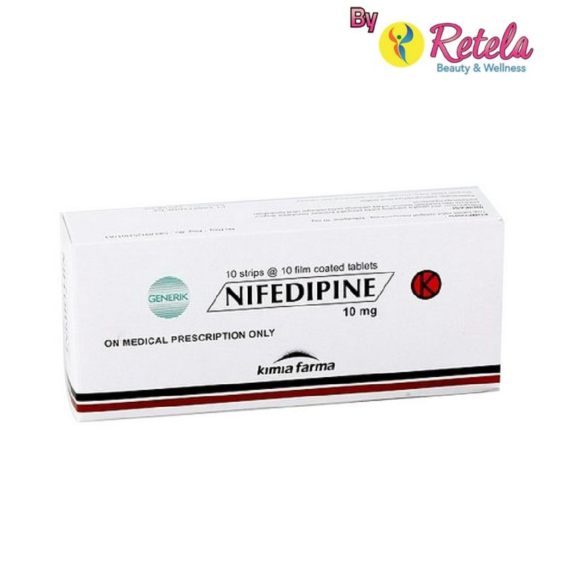 Jual NIFEDIPIN 10MG 1 STRIP 10 TABLET (Gen-Dexa) | Shopee Indonesia