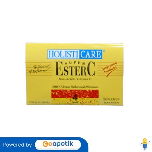 Jual Holisticare Super Ester-C Strip 4 Tablet | Shopee Indonesia
