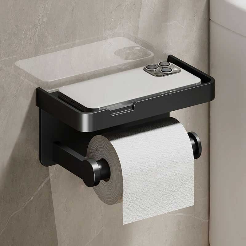 Jual MOSHANG Gantungan Roller Tisu Kamar Mandi Toilet Paper Aluminium ...