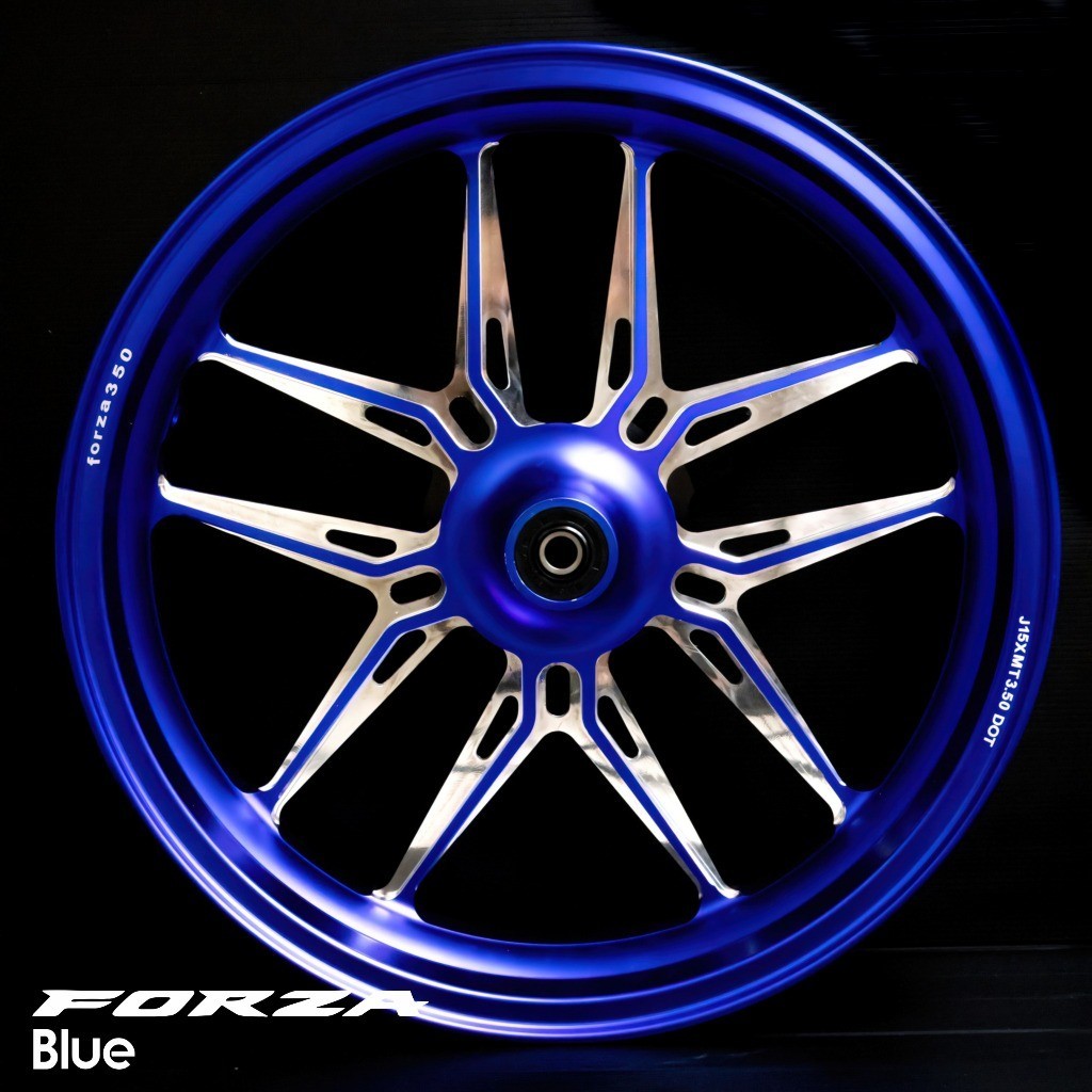 Jual Velg Racing Forza 300 / 350 Race Boy Blue | Shopee Indonesia