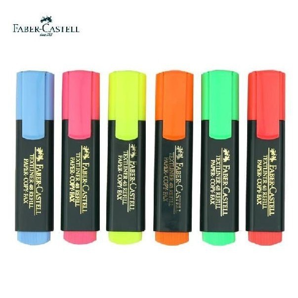 Jual (NCS) STABILO KUNING HIJAU BIRU PINK/ HIGHLITER/ TEXTLINER 48 ...