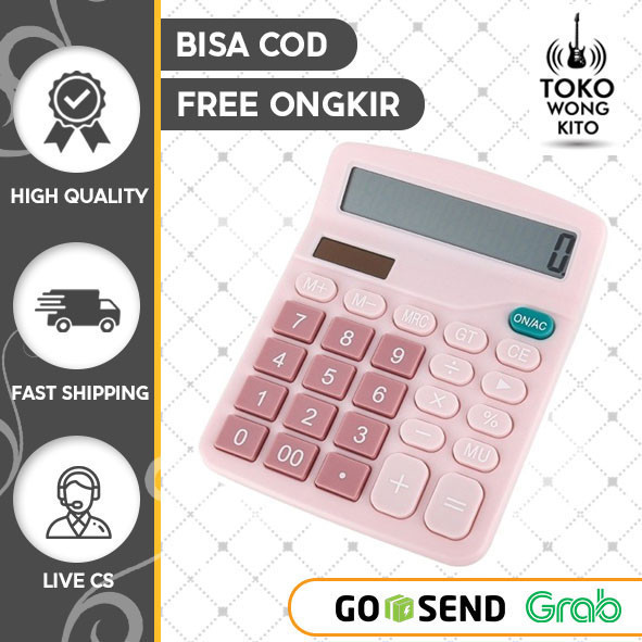 Jual Kalkulator 12-Digit Electronic Calculator | Shopee Indonesia