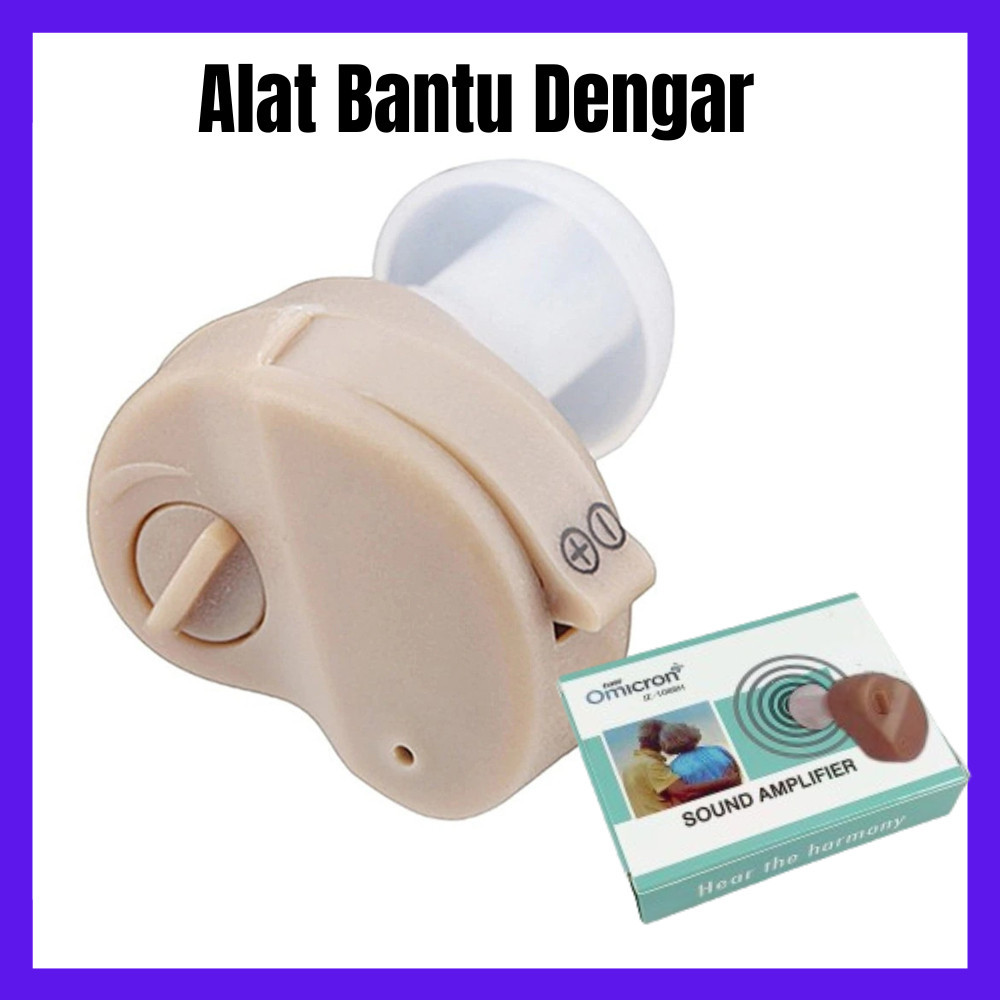 Jual Alat Bantu Dengar In Ear Hearing Aid - JZ-1088H Alat Bantu Dengar Pendengaran Telinga Orang ...