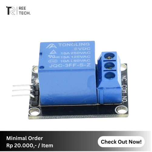 Jual Reetech Product Relay 1 Channel 5V Untuk Arduino Relay Module ...