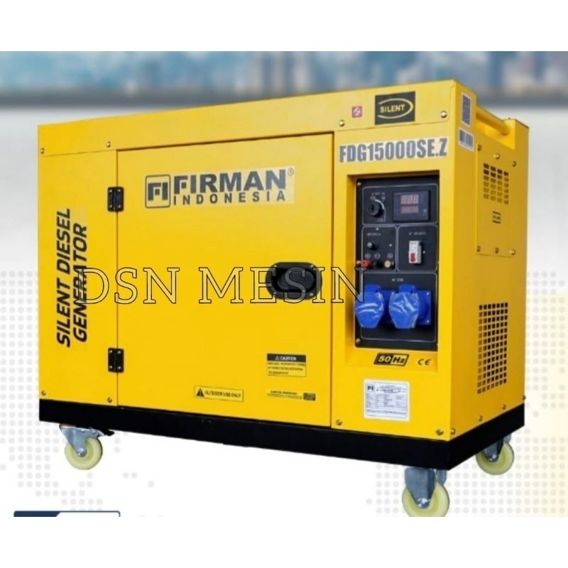 Jual GENSET SILENT 10 KVA 9000 WATT 1 PHASE FIRMAN FDG15000SE.Z | Shopee Indonesia
