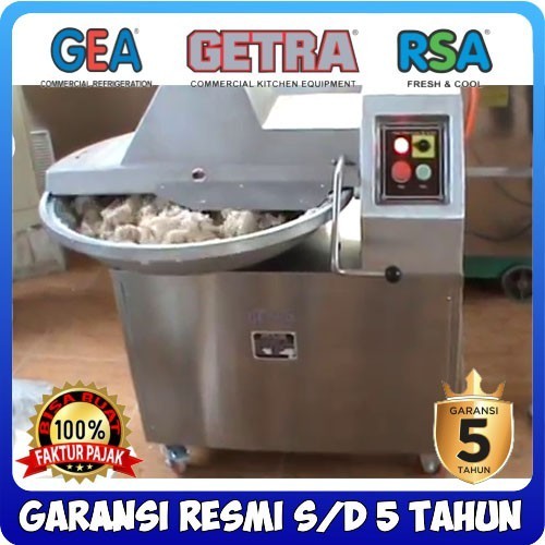Jual BOWL CUTTER GETRA QS-630, QS-650 MESIN PEMOTONG DAGING DAN SAYURAN ORIGINAL GARANSI RESMI ...