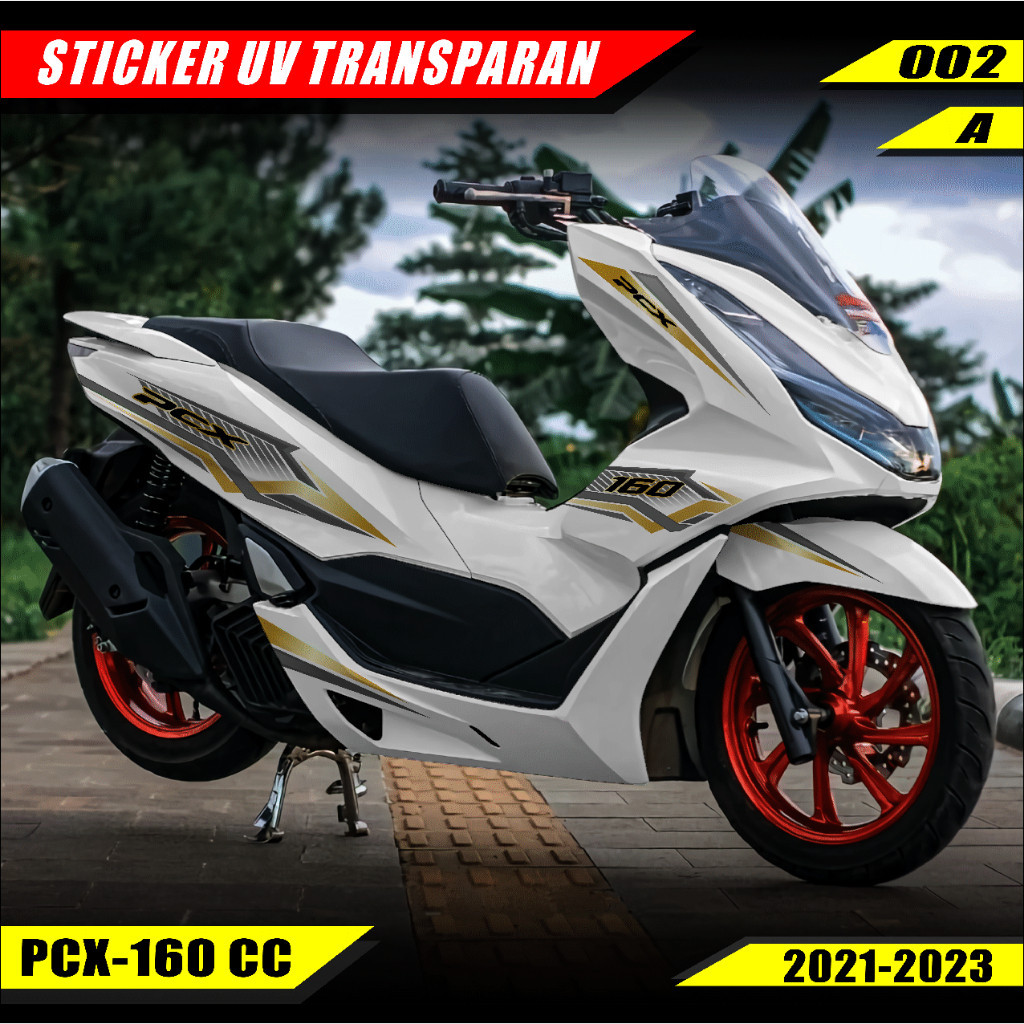 Jual STRIPING TRANSPARAN HONDA PCX 160 ALL NEW LIST MOTOR DESAIN GRAFIS ...