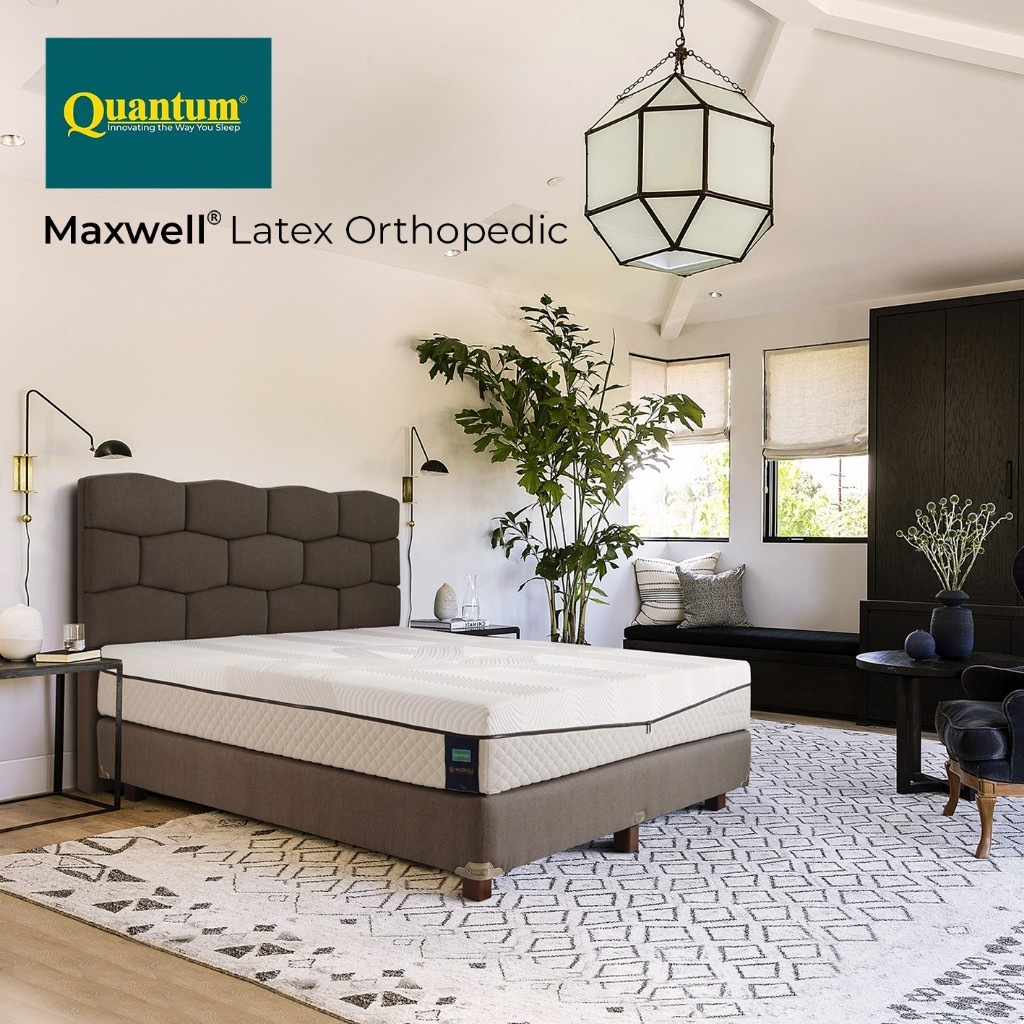 Jual Quantum Maxwell Latex Orthopedic Eleanor - Kasur Springbed Spring ...