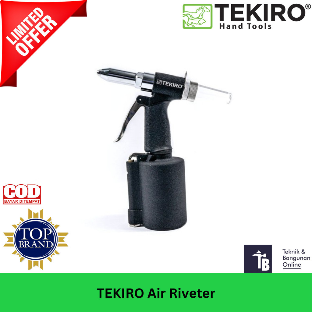 Jual Tekiro Air Riveter - Rivet tenaga angin tang ripet air powered AT ...