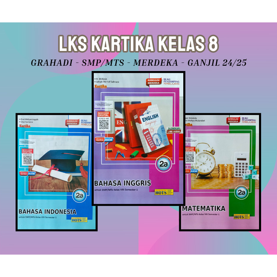 Jual Buku LKS SIMPATI KARTIKA GRAHADI SMP/MTS Kelas 8 Merdeka Ganjil 2024/2025 - Original ...