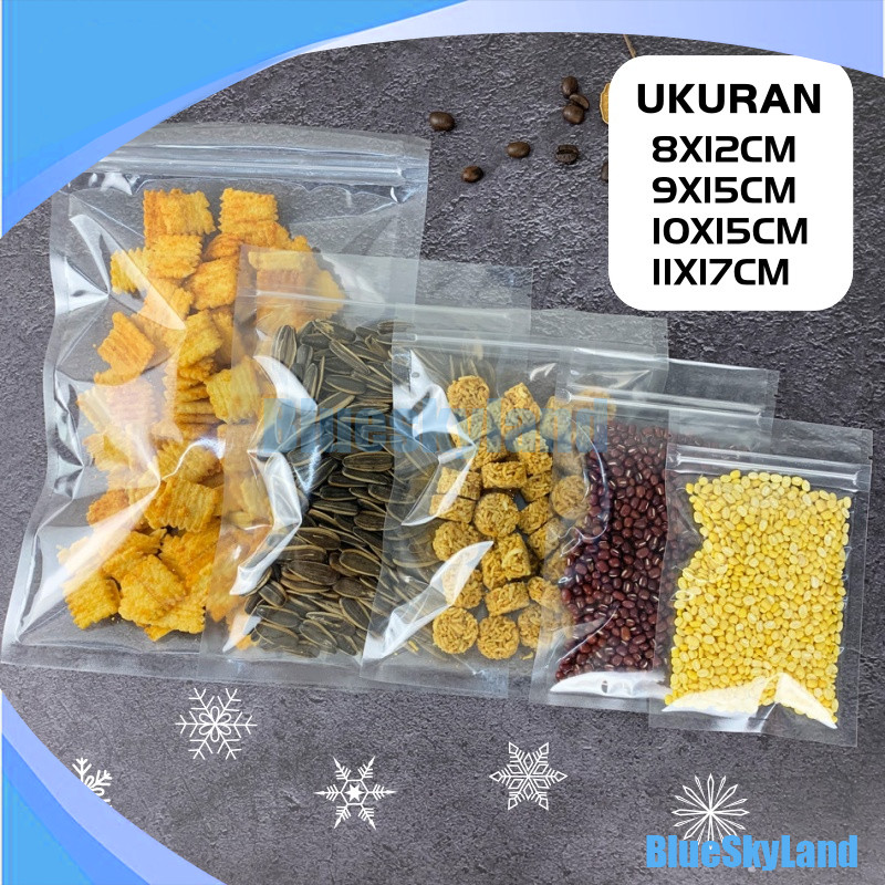 Jual Plastik Klip Zipp Zipper Ziplock / Plastik klip / Plastik Flat ...