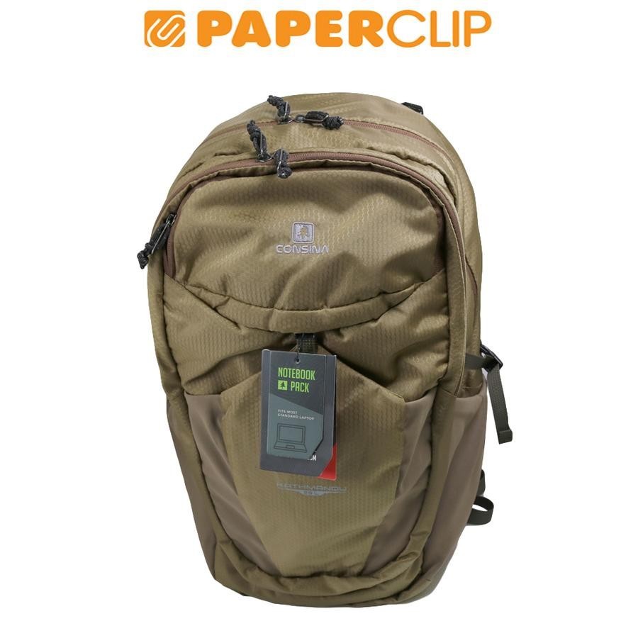 Jual TAS RANSEL / DAYPACK CONSINA KATHMANDU LIGHT BROWN | Shopee Indonesia