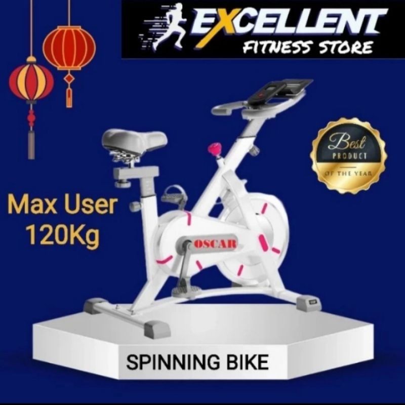 Jual Sepeda Statis Spinning Bike Oscar Alat Fitness | Shopee Indonesia