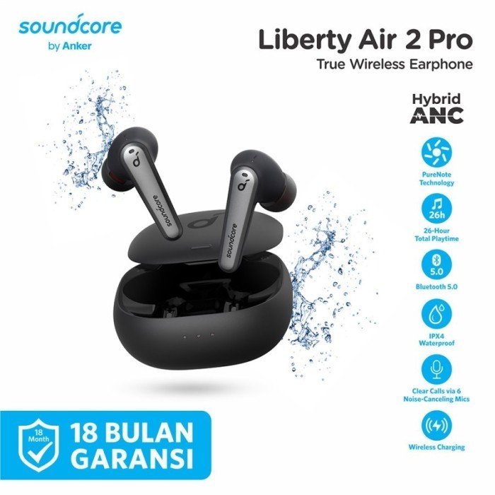 Jual Anker Soundcore Liberty Air 2 Pro ANC True Wireless Earbuds - A3951 | Shopee Indonesia