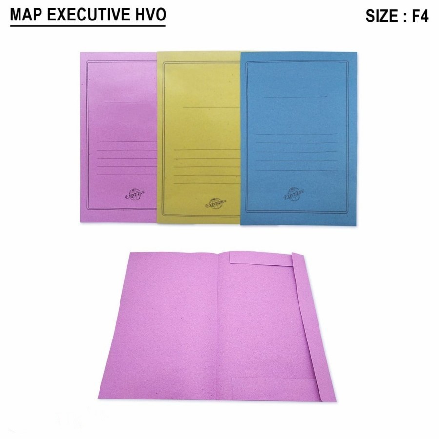 Jual (10 LEMBAR) STOPMAP KERTAS EXECUTIVE / Stop Map Kertas Folio F4 ...