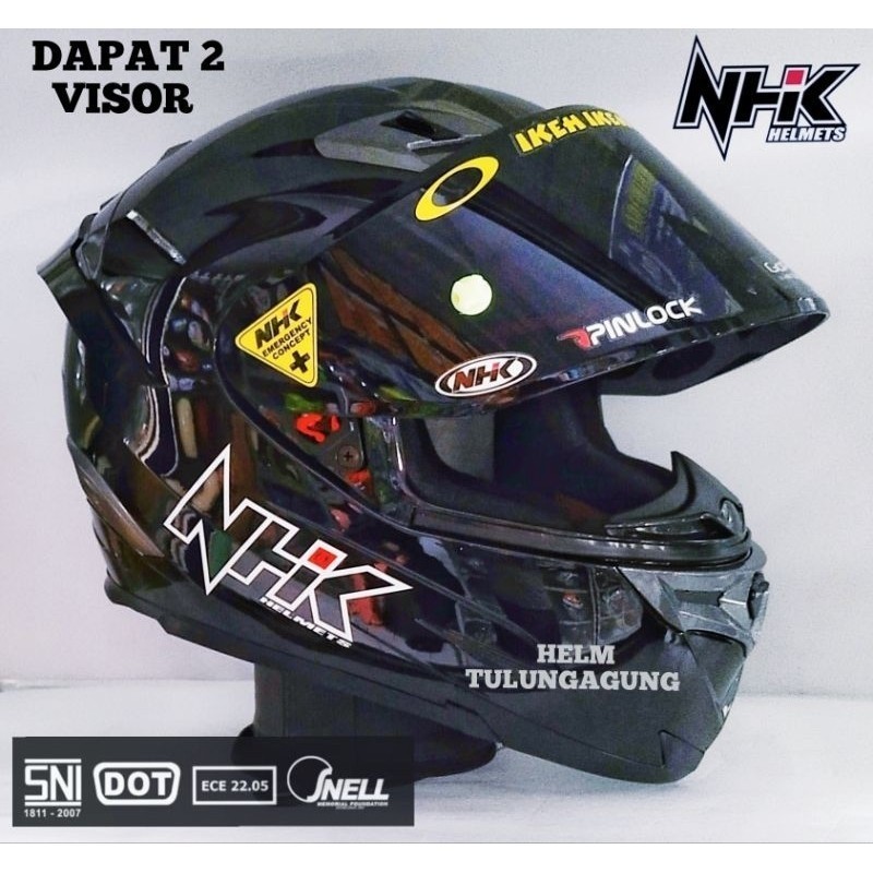Jual NHK RX 9 spesial edition solid black doff paket ganteng NHK RX9 ...
