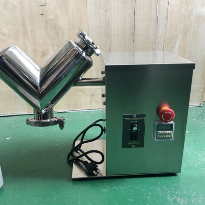 Jual VH-2 Dry powder mixing mixer powder mini laboratory 2L stainless ...