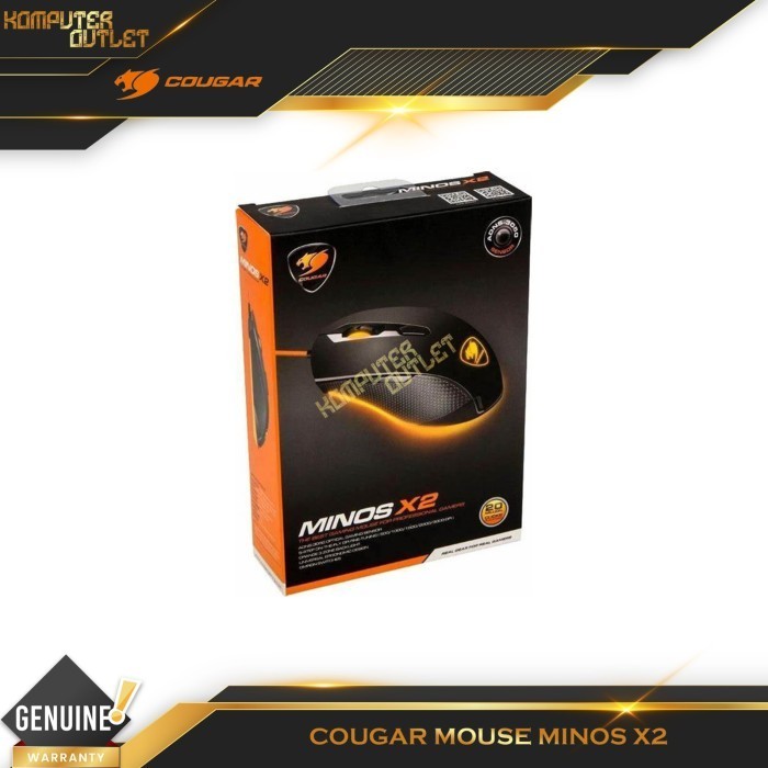 Jual Cougar Minos X2 Optical Gaming Mouse with Adjustable DPI | Shopee ...