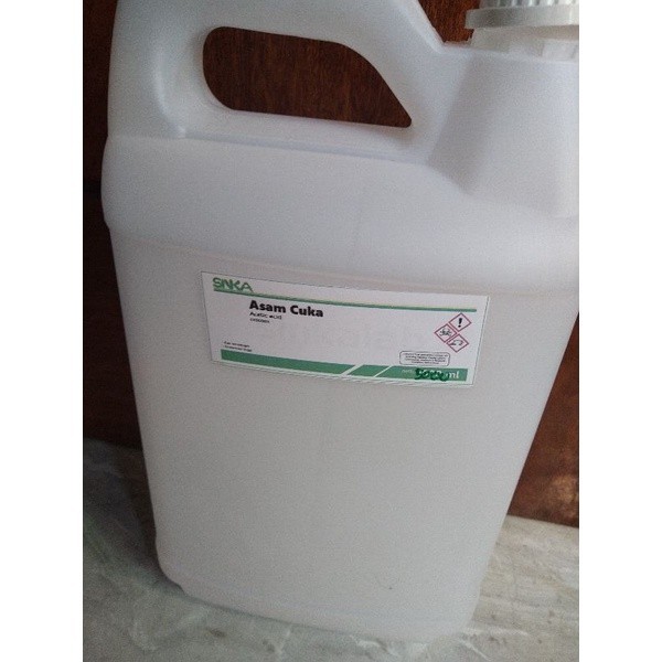 Jual Asam cuka asam cuka pekat CH3COOH kemasan 5 liter | Shopee Indonesia