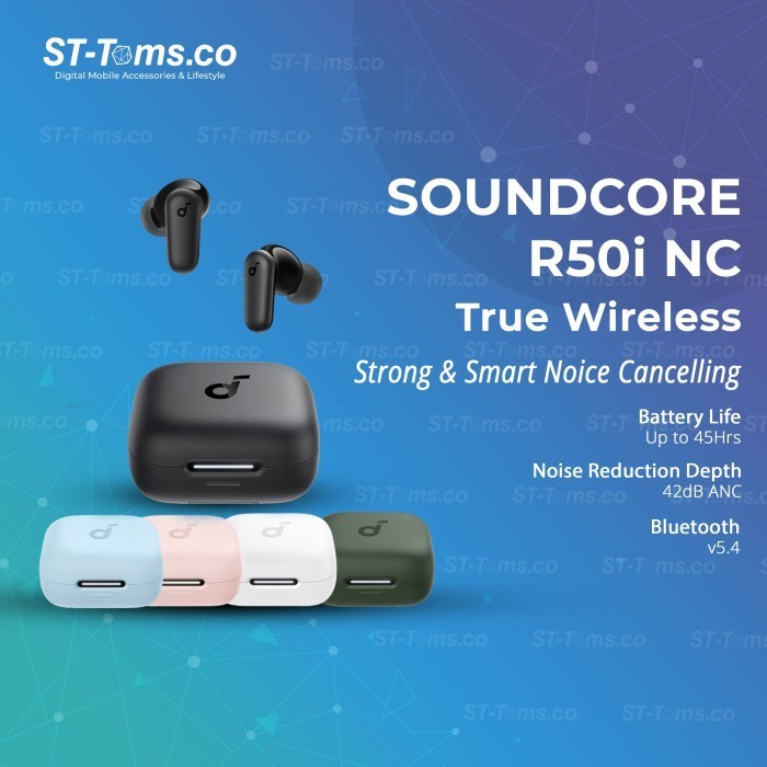 Jual Anker Soundcore R50i NC / R50 i NC Adaptive Noise Canceling ANC ...