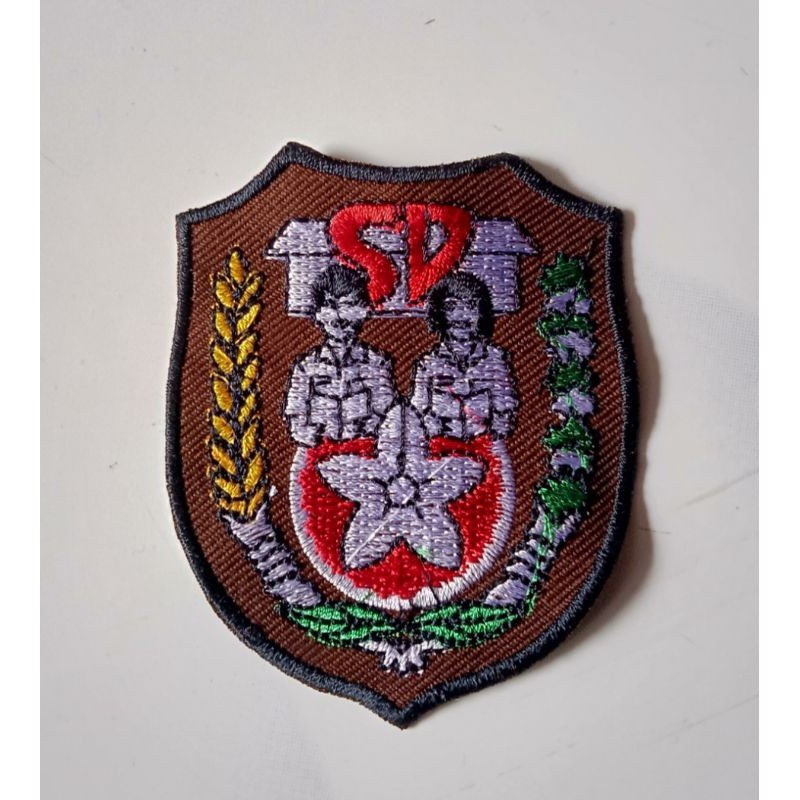 Jual Badge SD Warna bordir Osis seragam sekolah | Shopee Indonesia