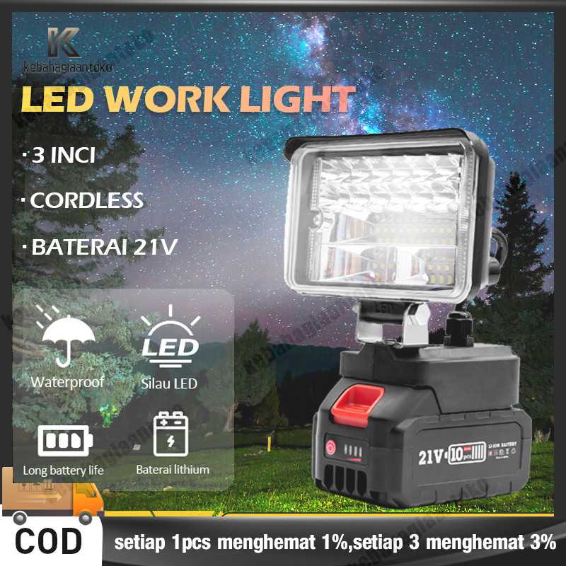 Jual 4inch LED Lampu darurat luar High Lumens Paling Kuat, Isi Ulang ...