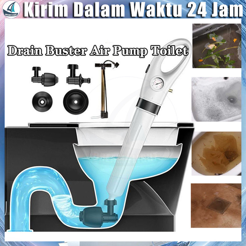 Jual 【Stok Siap】Pompa Anti Sumbat Toilet, Pump Toilet Plunger Pompa WC ...