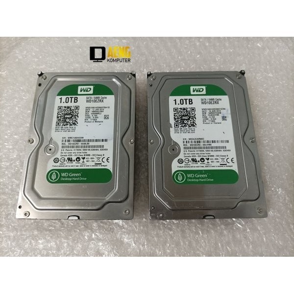 Jual Hard disk Hdd Hardisk PC 1 TB Merk WD Green Dekstop Hard Drive ...