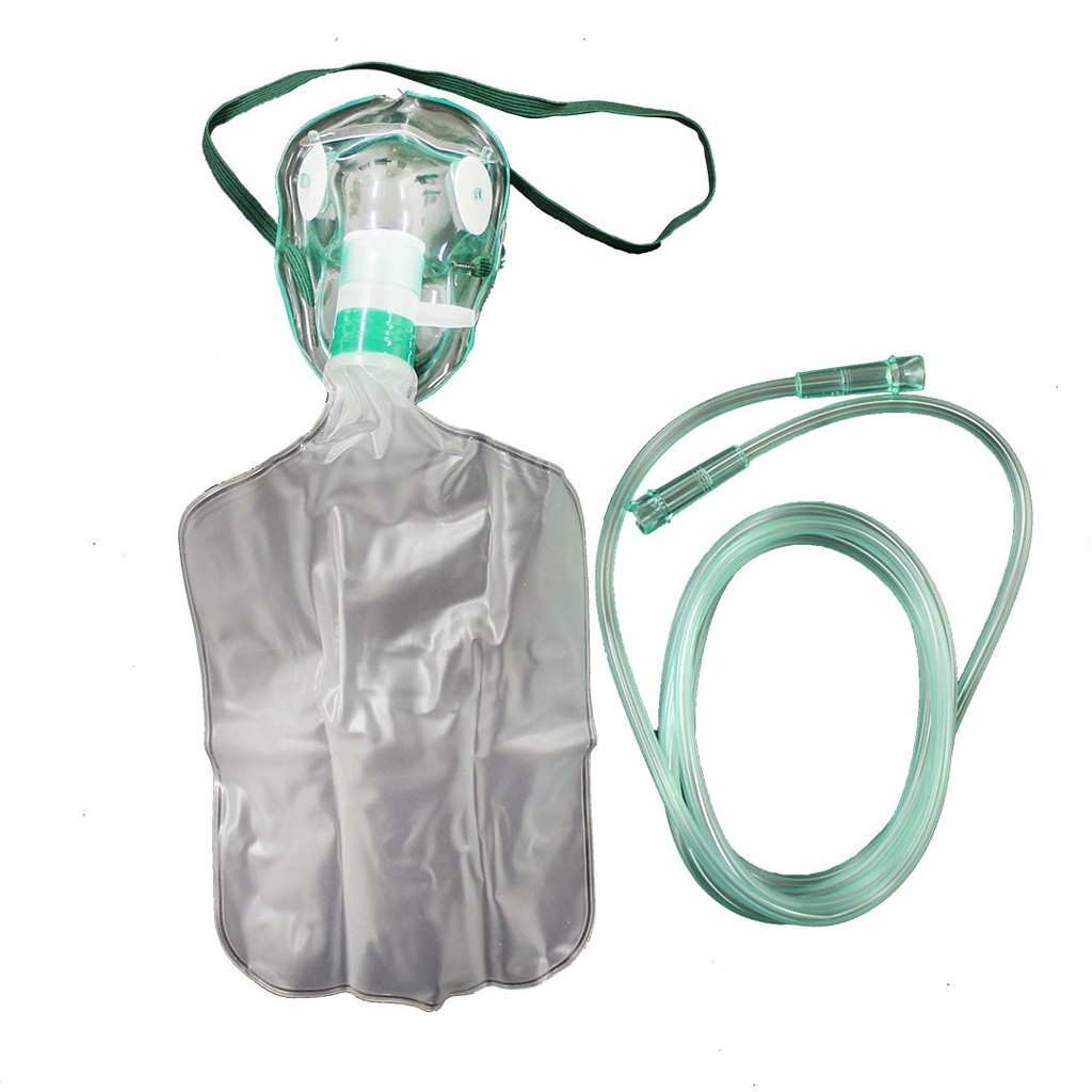Jual Non Rebreathing Oxygen Masker Oksigen Mask Selang NRM kantung ...