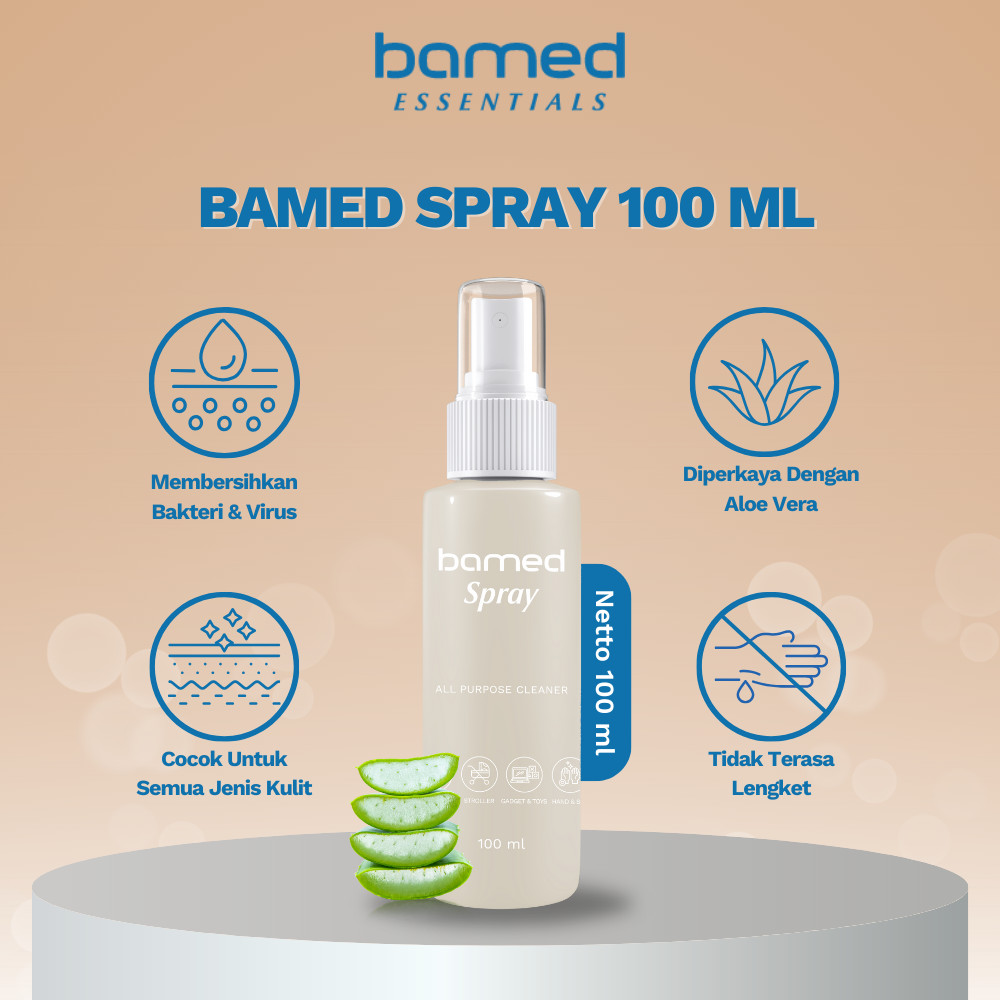 Jual Bamed Essentials Spray All Purpose Cleaner 100 ml | Shopee Indonesia