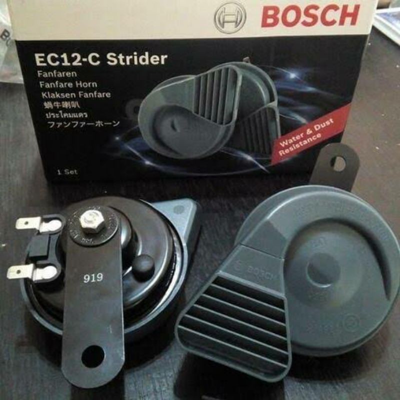Jual klakson keong bosch EC12-C Strider waterproof Original | Shopee Indonesia