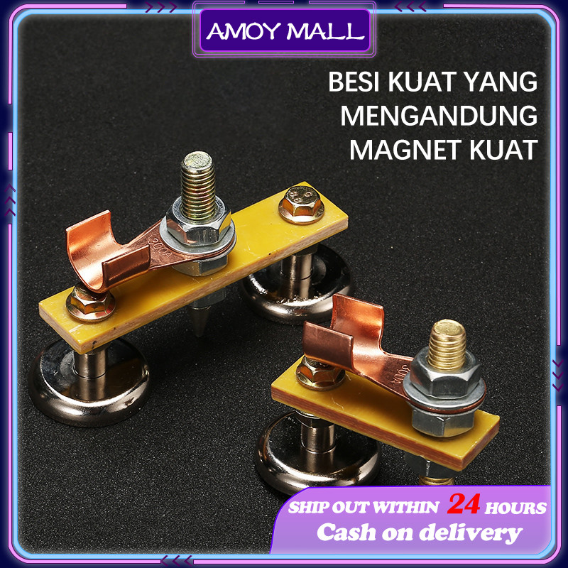 Jual Kepala Las Magnetic Ganda / Tunggal KLEM TANG LAS MAGNET untuk ...