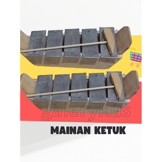 Jual mainan anak gamelan ketuk variant nada tradisional/mainan pukul ...