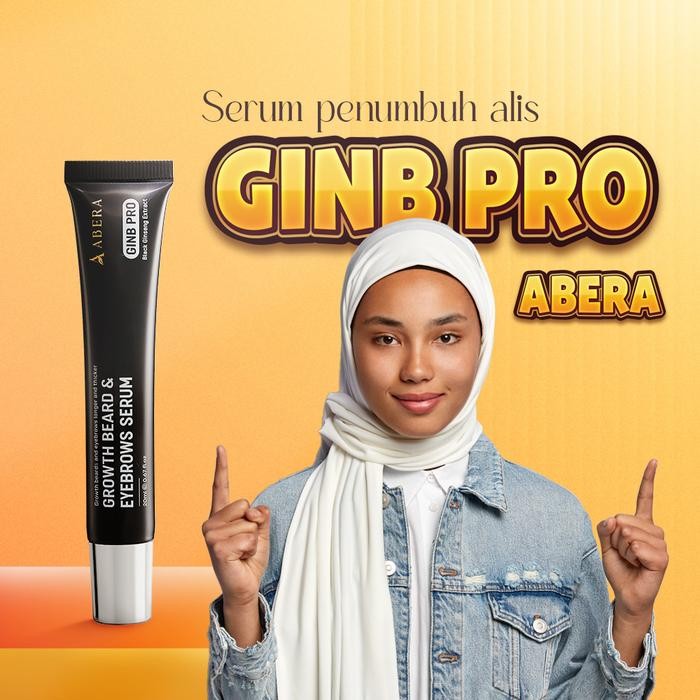 Jual ABERA -Serum Penumbuh Alis dan Jenggot Ginb Pro membantu menutrisi ...