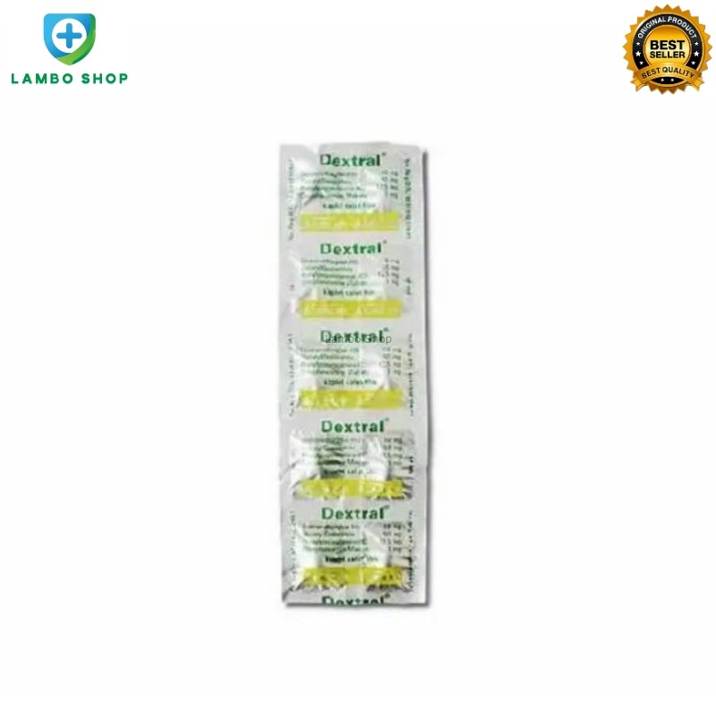 Jual Dextral Tablet - PROMO - Obat BATUK - Strip | Shopee Indonesia
