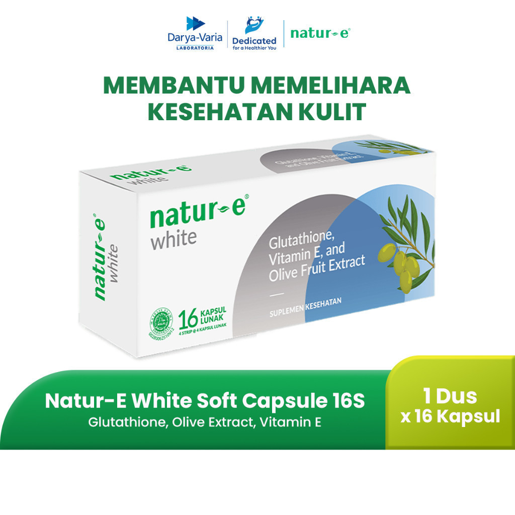 Jual Natur-E White 16s Soft Capsule suplemen / vitamin / vitamine ...