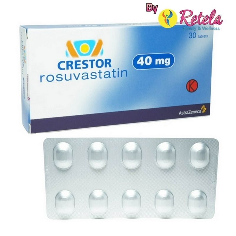 Jual CRESTOR 40MG 1 BLISTER 10 TABLET | Shopee Indonesia