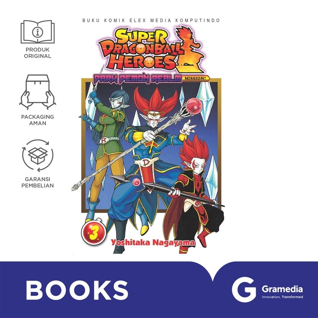 Jual Super Dragon Ball Heroes: Dark Demon Realm Mission! 03 (Yoshitaka Nagayama) | Shopee Indonesia