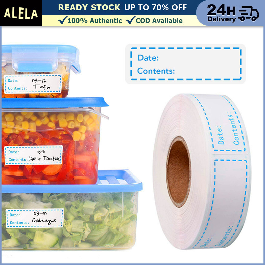 Jual Roll Label Produk Makanan Stiker Tanggal Kadaluarsa Expired Date ...